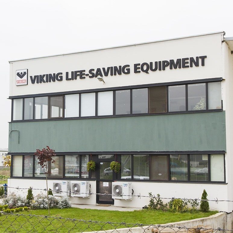 Non-illuminated channel letters Viking Life-Saving Equipment