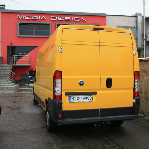 Full bus wrapping with 3M film for DHL | Car wrapping | Media Design