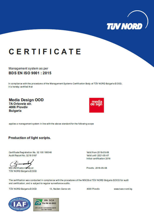 About us | Media Design Signmaking Company