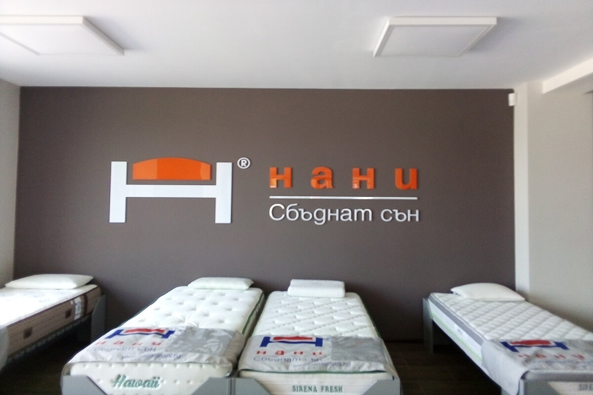 Embossed letters Nani | Embossed | Channel letters