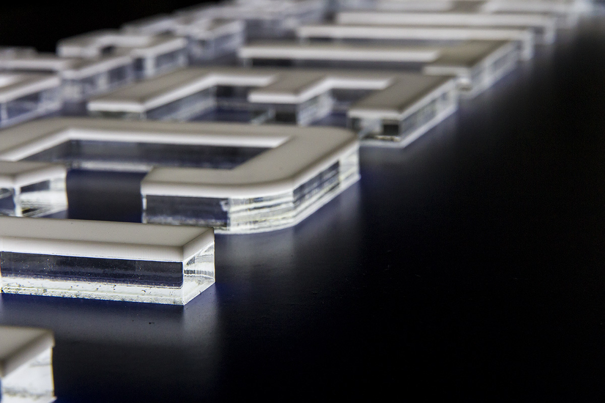 Illuminated acrylic face sign for Hitech Electronic | Signs