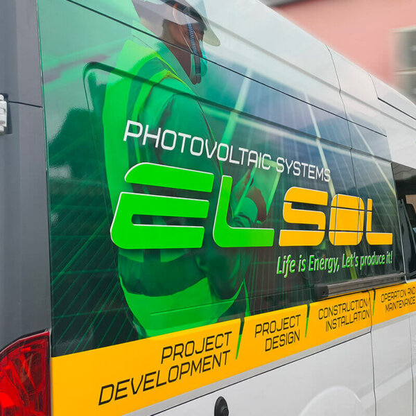 High-end film graphics for Elsol Ltd